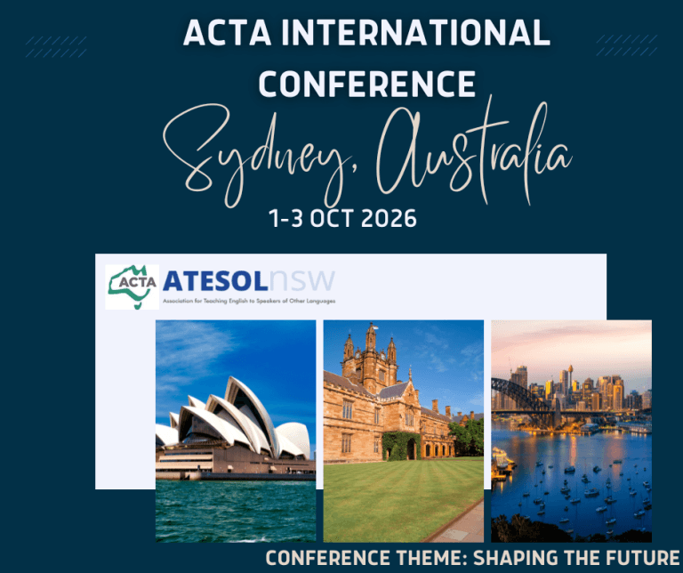 Our Conference – Australian Council of TESOL Associations